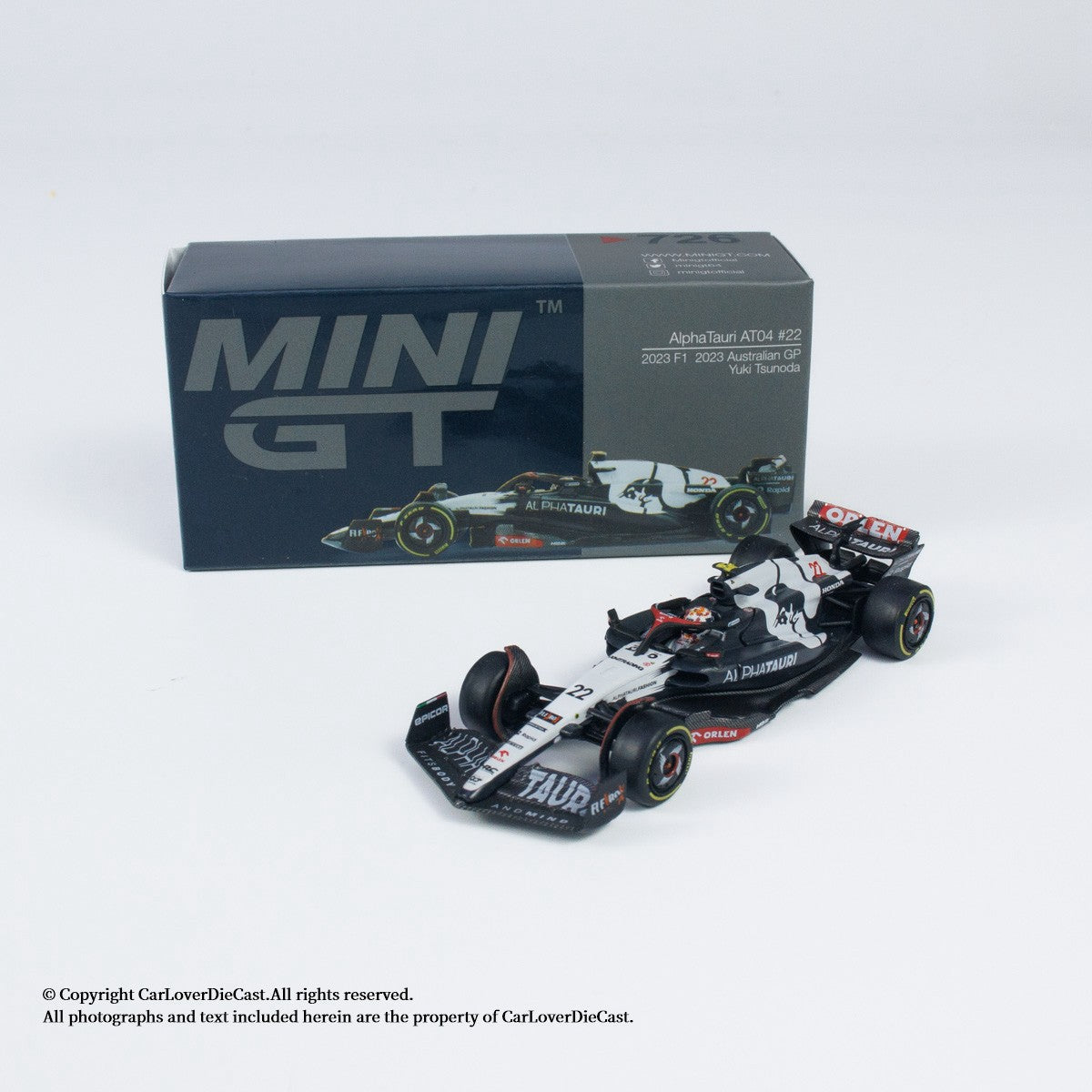 1:64 Original Mini GT Diecast AlphaTauri AT04 Model – 𝐌𝐢𝐧𝐢 𝐌𝐨𝐭𝐨𝐫 𝐇𝐨𝐮𝐬𝐞
